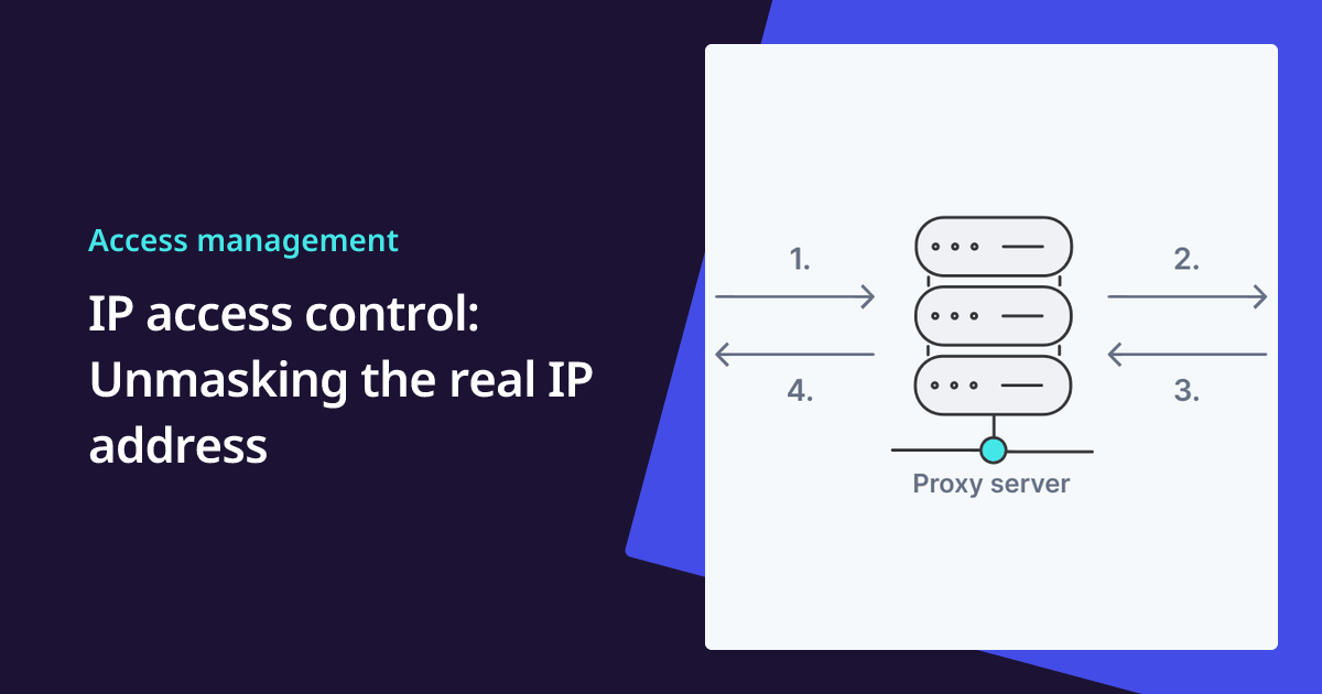 IP Access Control to Identify Real Addresses