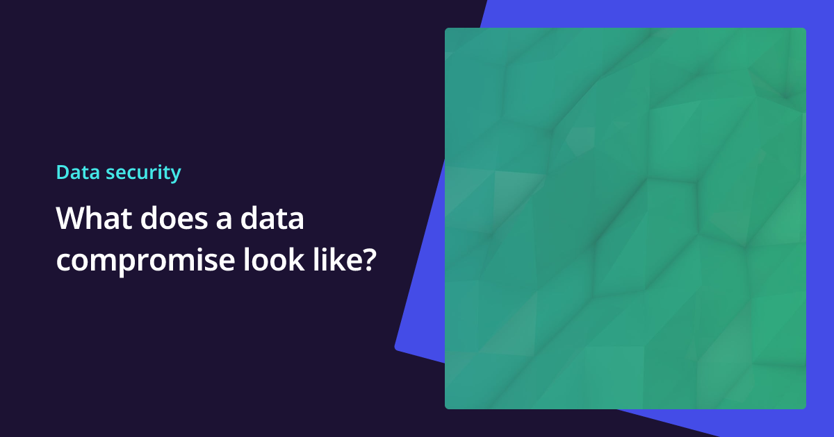Data Breach: What does a Compromise Look Like?