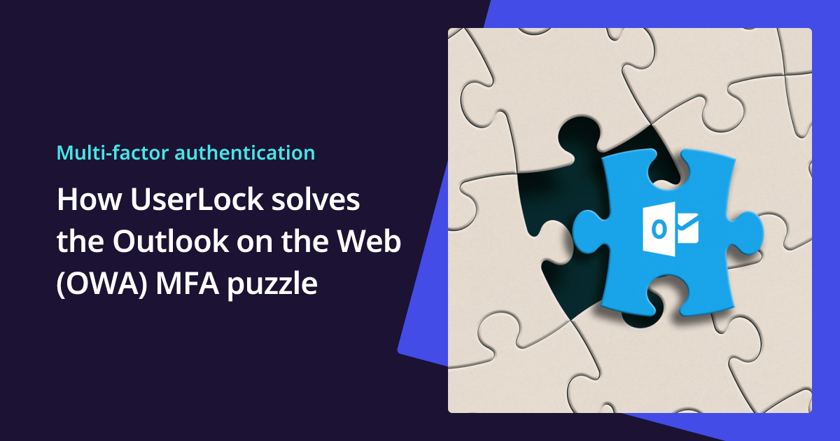 UserLock MFA for OWA