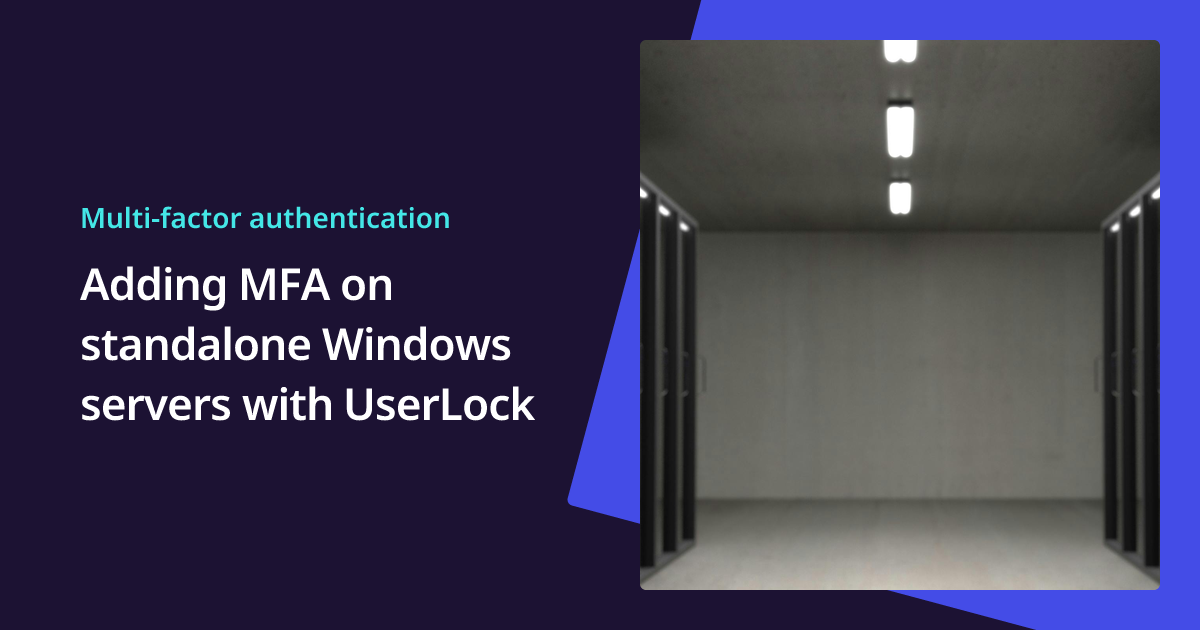 MFA on Standalone Servers