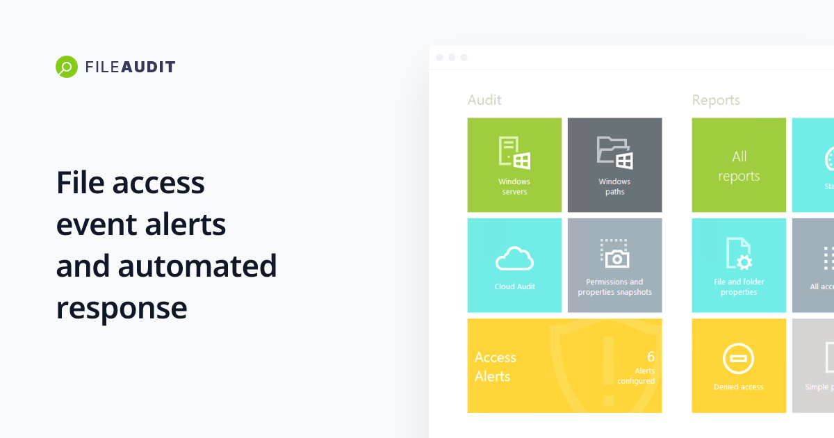 Alert and Respond to File Audit Events | FileAudit