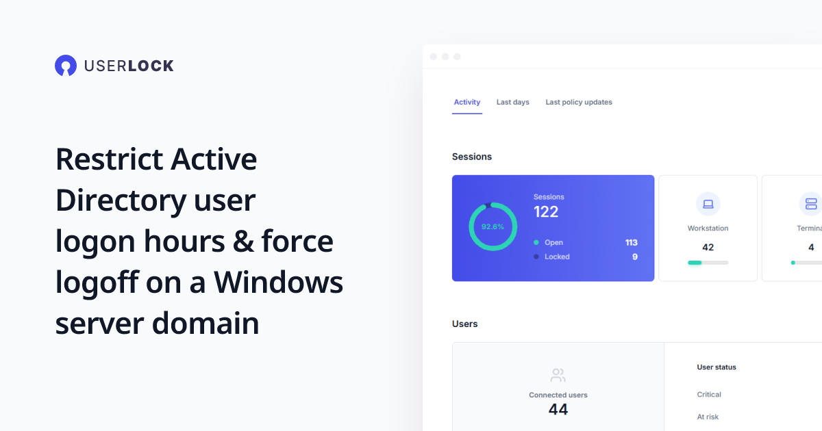 Restrict Active Directory User Logon hours