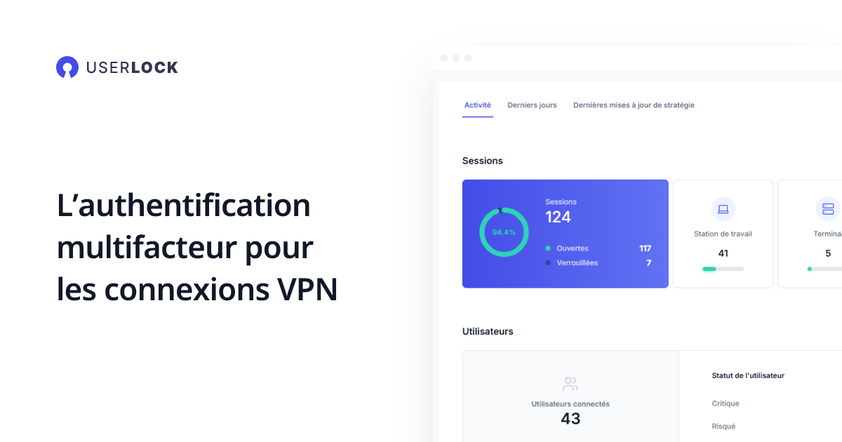 L’authentification multifacteur pour les connexions VPN
