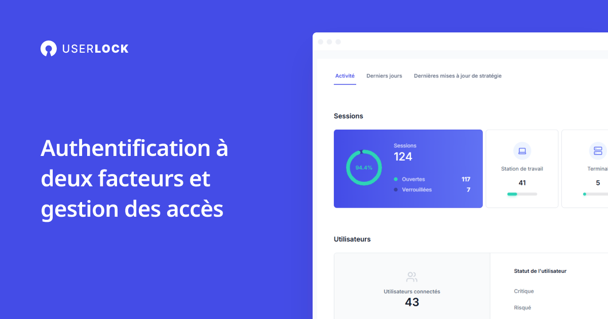 Authentification à deux facteurs et gestion des accès dans l'éducation